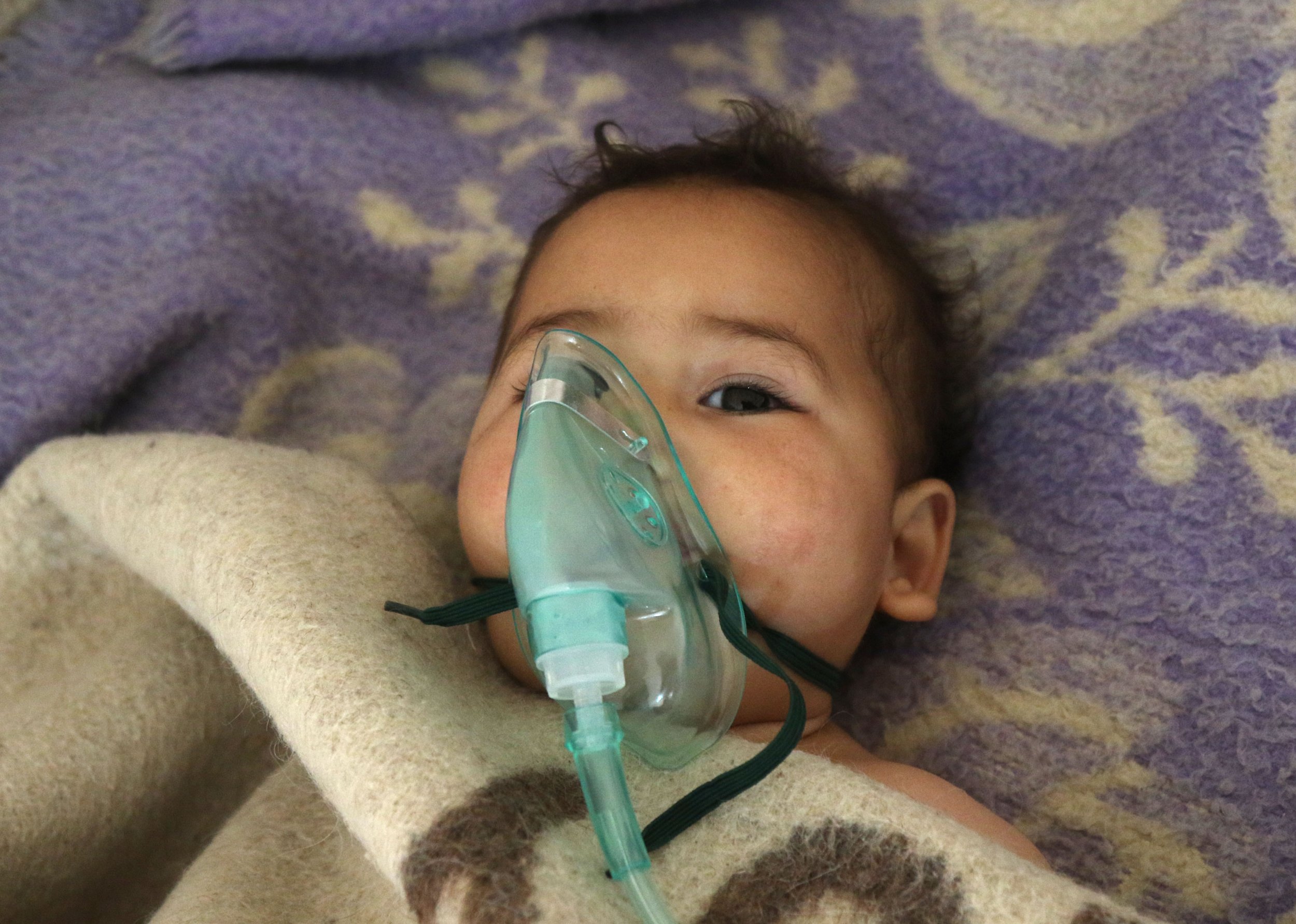 Syria Gas Attack Photos: Heartbreaking Images Of Civilian Victims In ...