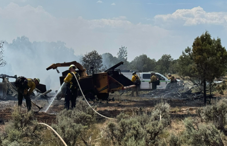 Tesla Cybertruck Burst Into Flames, Starting a Wildfire That Burned ... Tesla Cybertruck Burst Into Flames, Starting a Wildfire That Burned ...