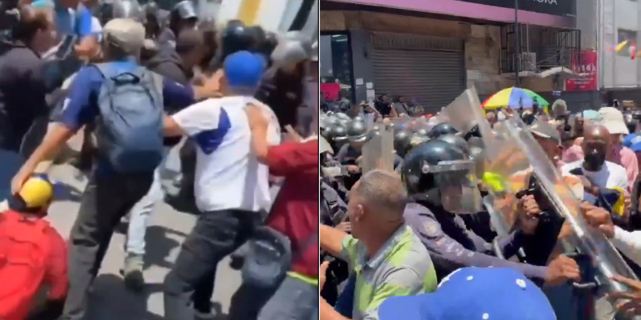 Venezuelan Protesters Clash With Police as Repression Persists Under US ...