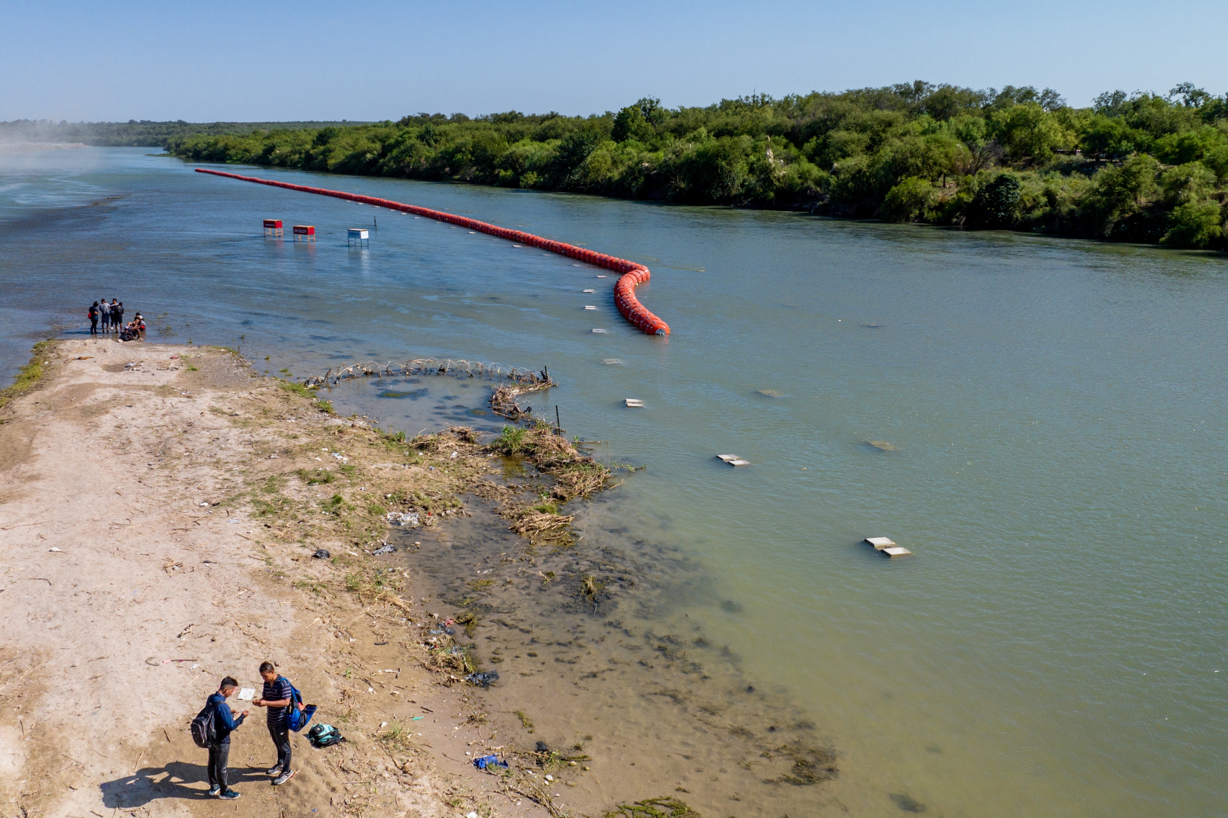 Trump Administration Deploys Hundreds More Floating Buoy Barriers in ...